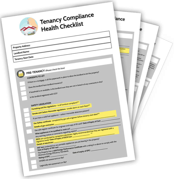 Tenancy Compliance Checklist – Landing Page | Bricknells Rentals